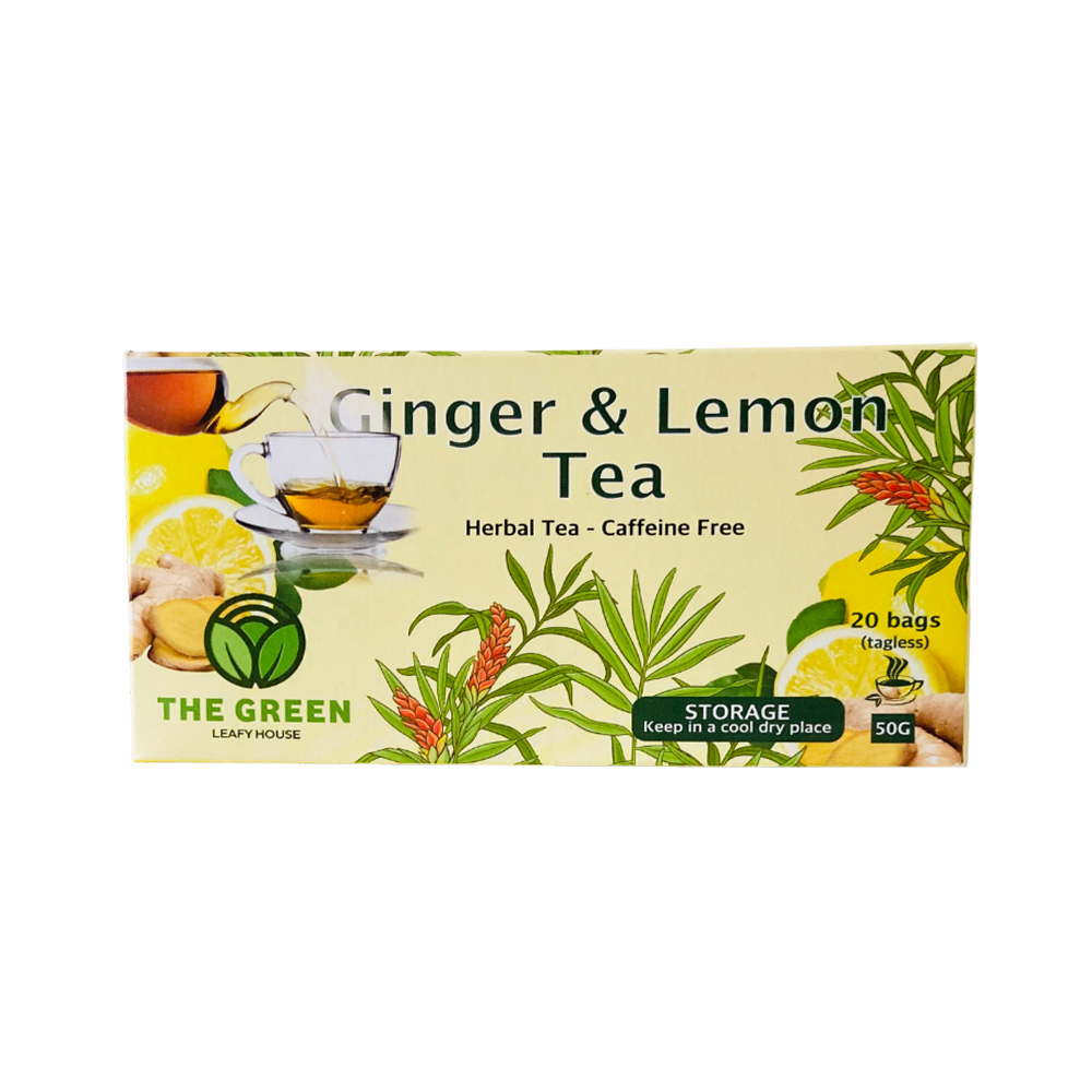 Ginger and Lemon Tea – The Green